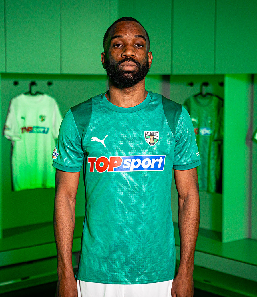 Žali futbolo marškinėliai – shop.zalgiris.lt
